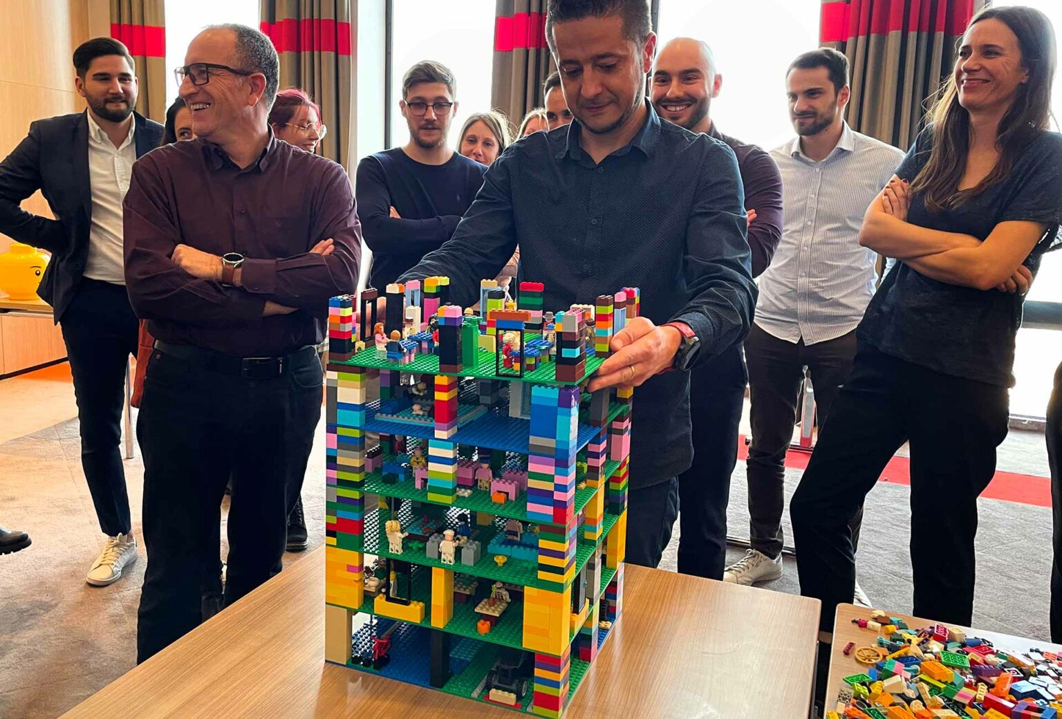 Team building atypique et ludique Challenge Lego - Esprit Libre Lyon